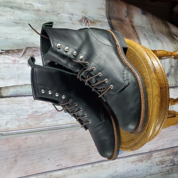 Red Wing | Shoes | Red Wing Silversmith 9 Womens Black Lace Up Boots ...